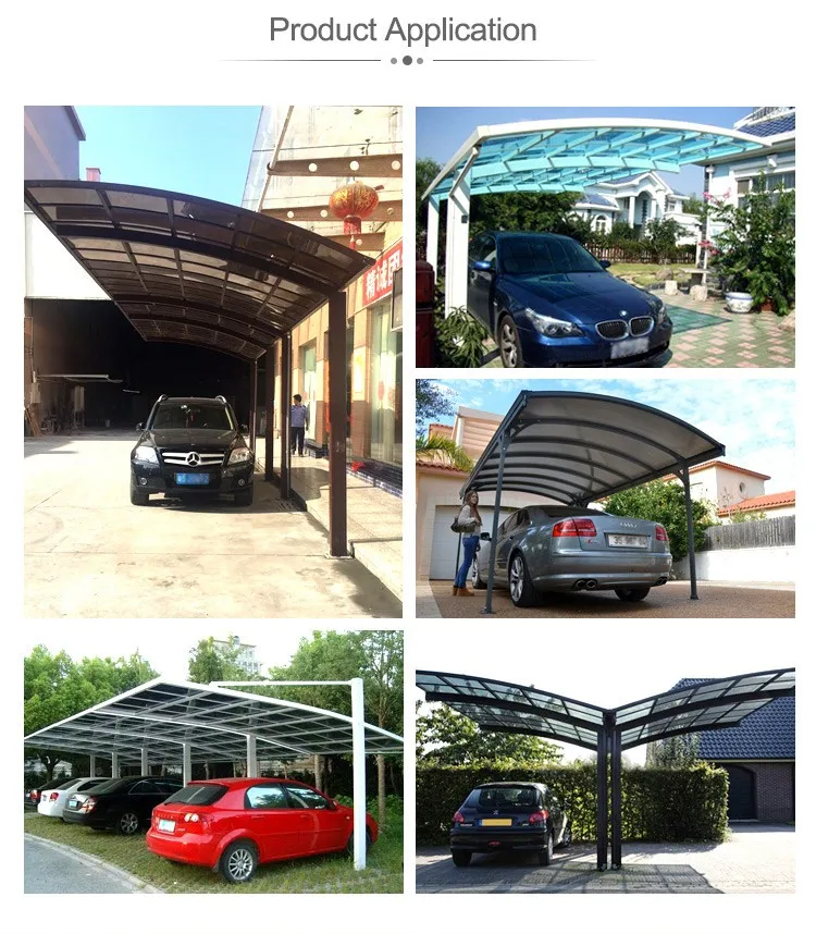 Two Car Garage Shelter/car Parking Canopy/car Shed - Buy Car Shelter ...
