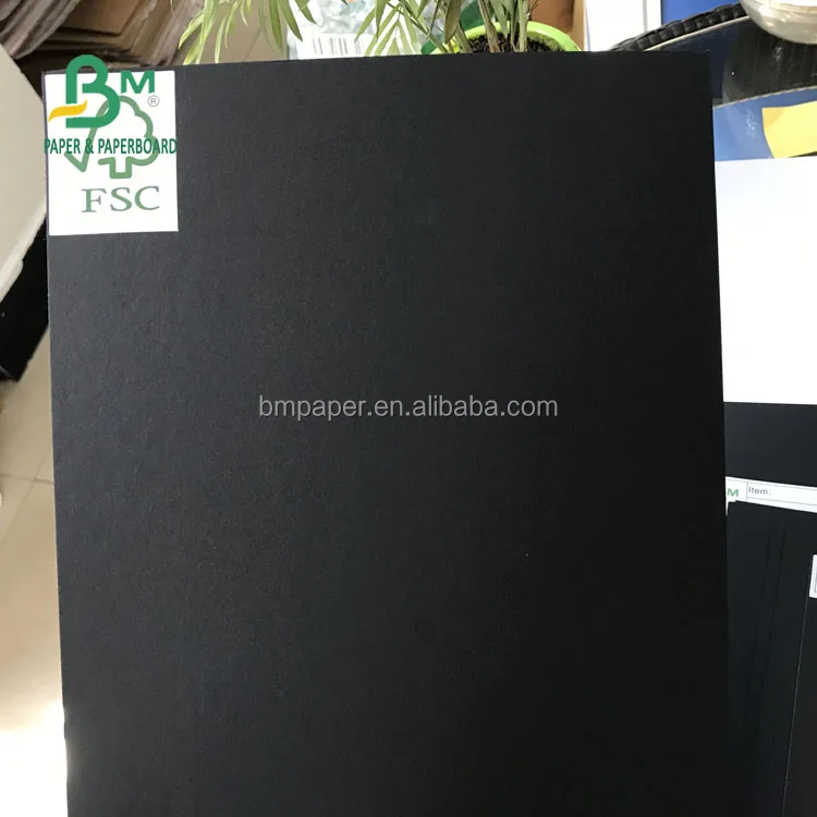 Folding Premium Quality 1mm Laminated Black Cardboard Sheets 700*1000mm ...