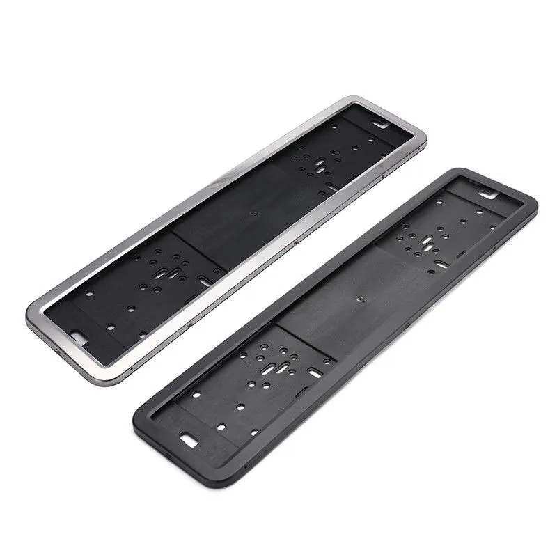 Guangzhou Car Universal Number Plate Holder European Stainless Steel Eu ...