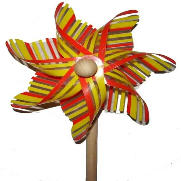 Plastic Seven Flower Windmill New Toy Windmill Classic Toys Windmill ...