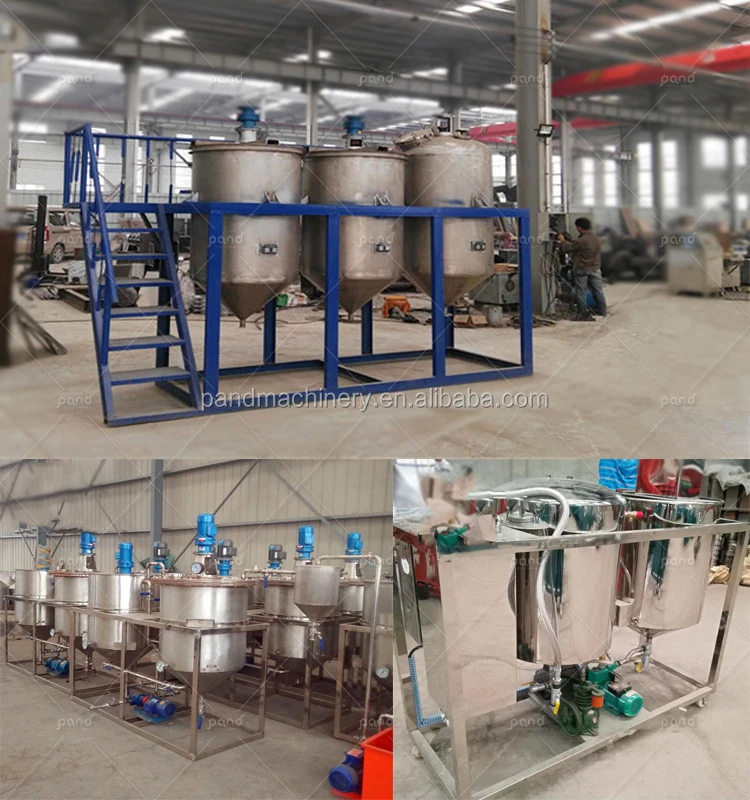 Small Edible Oil Refining Process - Corn Oil Refinery