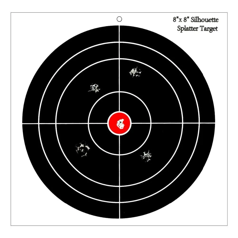 Round Splattering Targets - Splatter Shooting Targets - Gun - Rifle ...