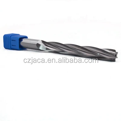 5 Flutes Helix Tungsten Reamer With Inner Coolant Hole /hrc 55 Cnc ...