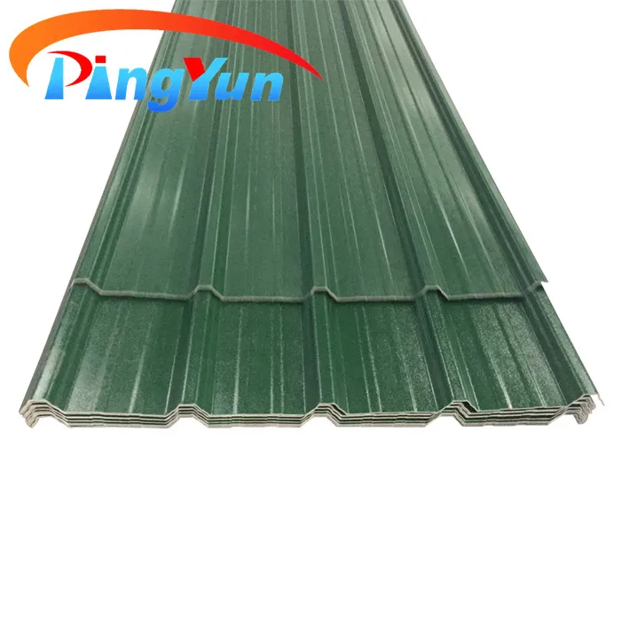 One Layer Pvc Roofing Sheet/3 Layer Corrugated Upvc Roof Tile - Buy One ...