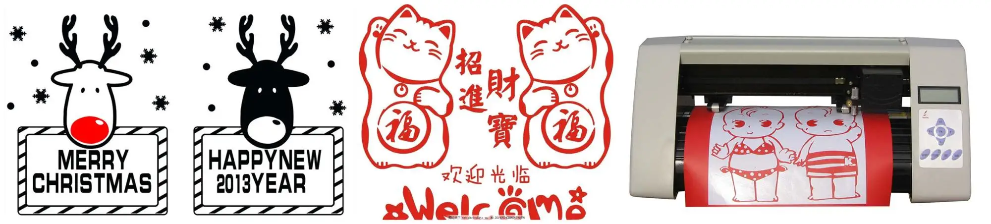 Unisign Pvc Color Cutting Vinyl Sticker Roll For Cutting Plotter ...