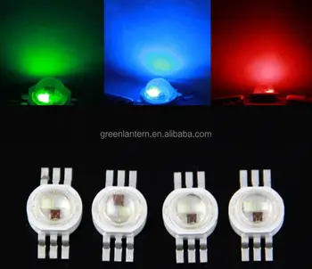 3w Rgb Led Chip 3w Rgb Diode 6 Pins High Power Led Chip (red+blue+ ...