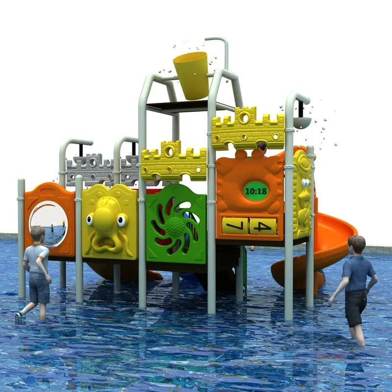 Outdoor Kids Pool Water Playground - Jungle Gyms & Fun