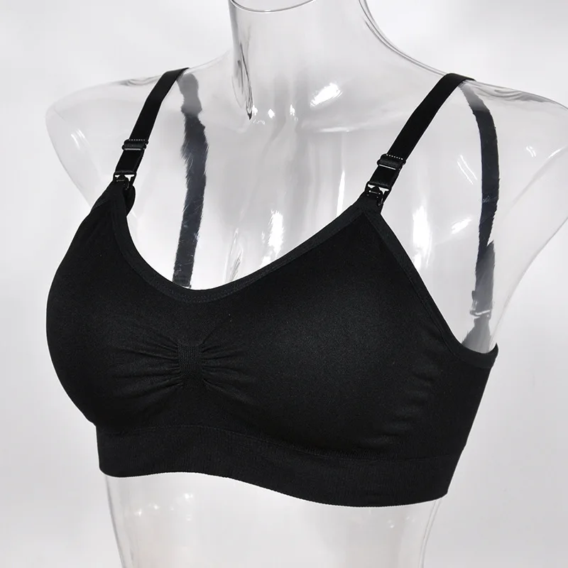 Wholesale Women Pregnant Underwear Unwired Nursing Bra Seamless