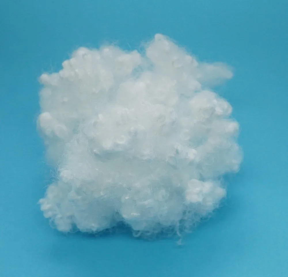 Filling Use Hcs Polyester Silicone Fiber Fill Raw Material For Pillow ...