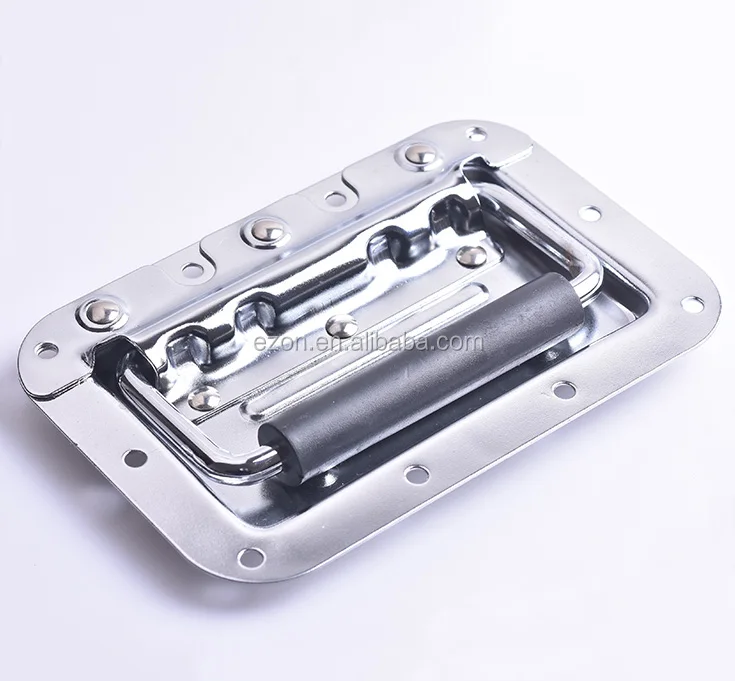 Flight Case Hardware Fitting Handle,Aluminum Case Spring Loaded Metal ...