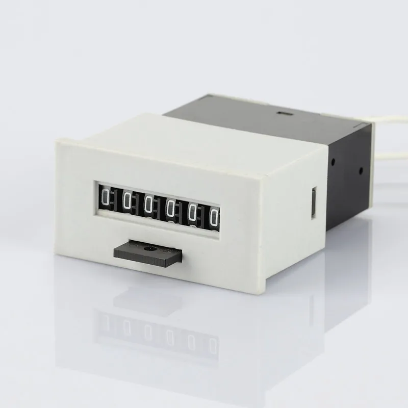 Lfc-6s 6 Digit Ac 220v 110v Dc 12v 24v Volt Electromagnetic Counter ...