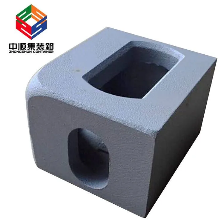 High Quality Steel Block Shipping Iso Container Corner Casting With Abs ...