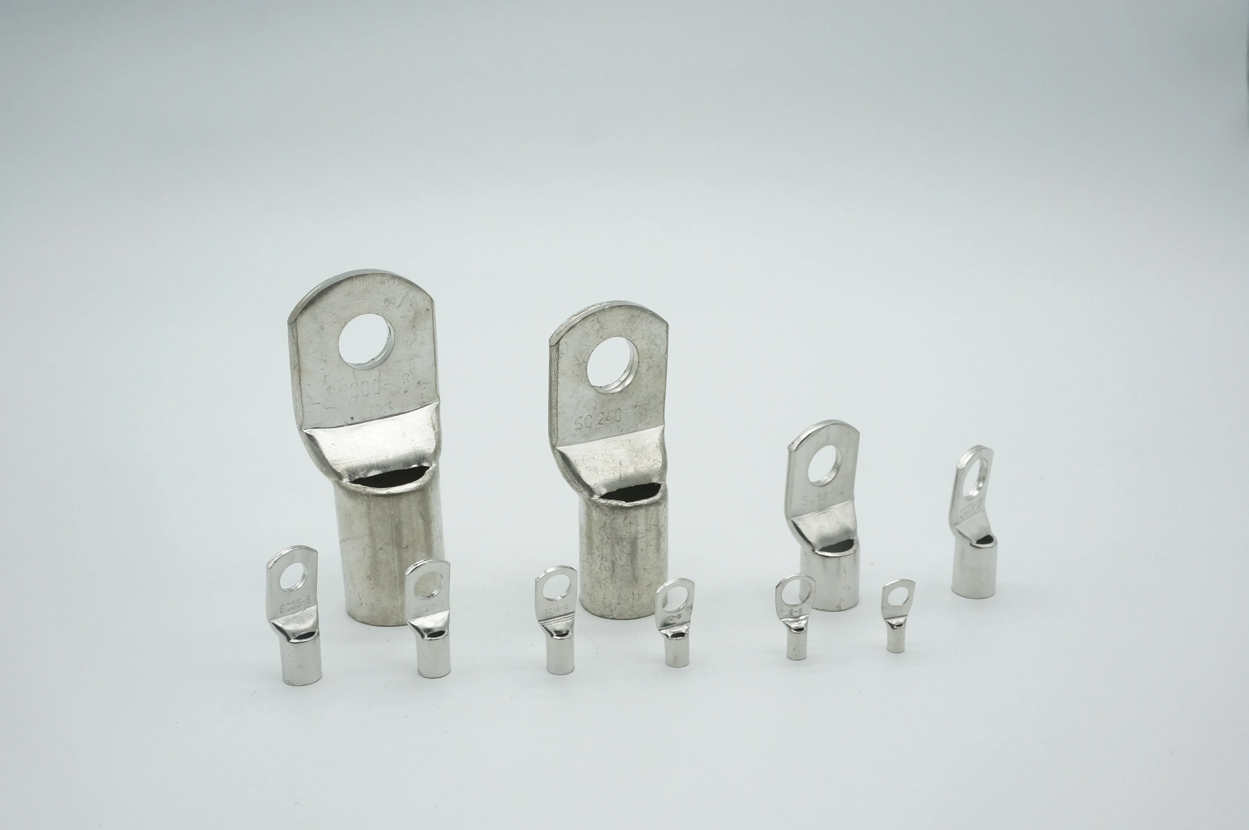 Cable Lugs Suppliers Electric Power Terminal Connector Lugs 99.9% Tube ...