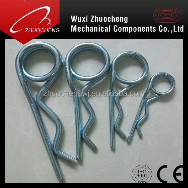 DIN11024 Galvanized Steel & Stainless Steel 304 A2 Double Coil Spring R ...