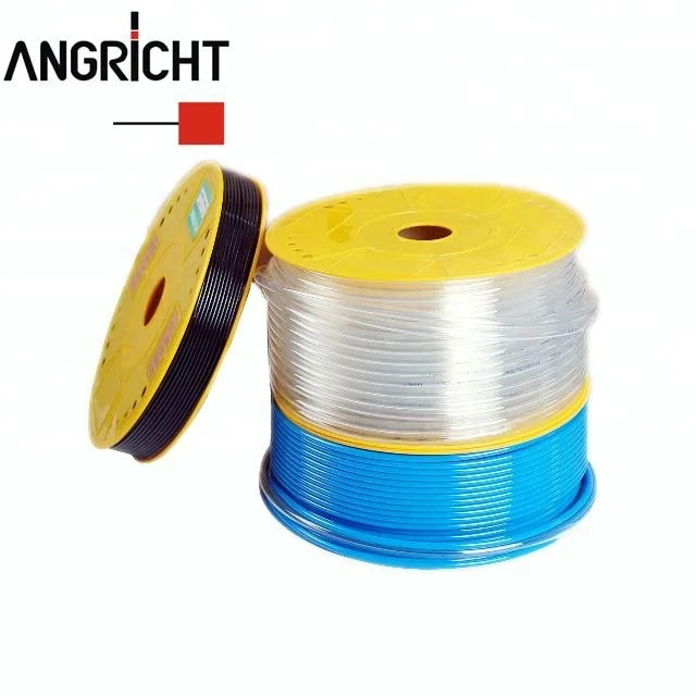 Factory supply 8mm pneumatic hose, blue pu flexible tubes, polyurethane ...