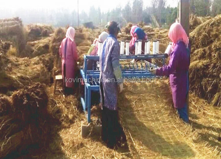 Grass Weave Machine - Efficient Straw Mat Making
