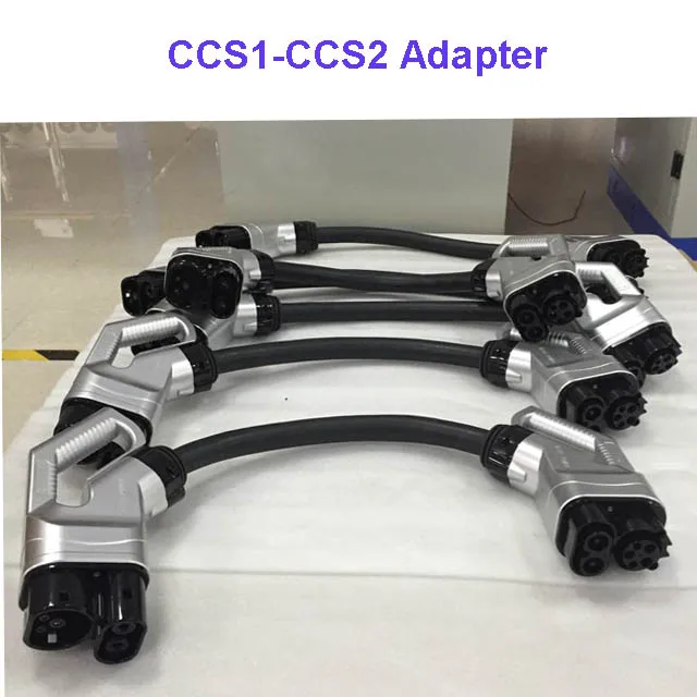 Ccs 2 To Ccs 1 Adapter For Charging American Ev Cars From Ev Charger ...