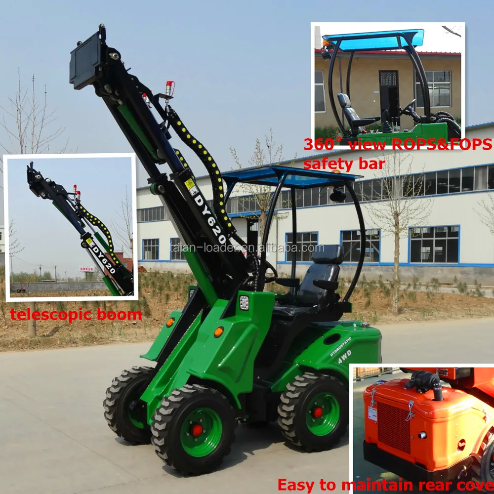 4wd Hydrostatic Wheel Tractors With Farming Machinery - Buy Four Wheel ...