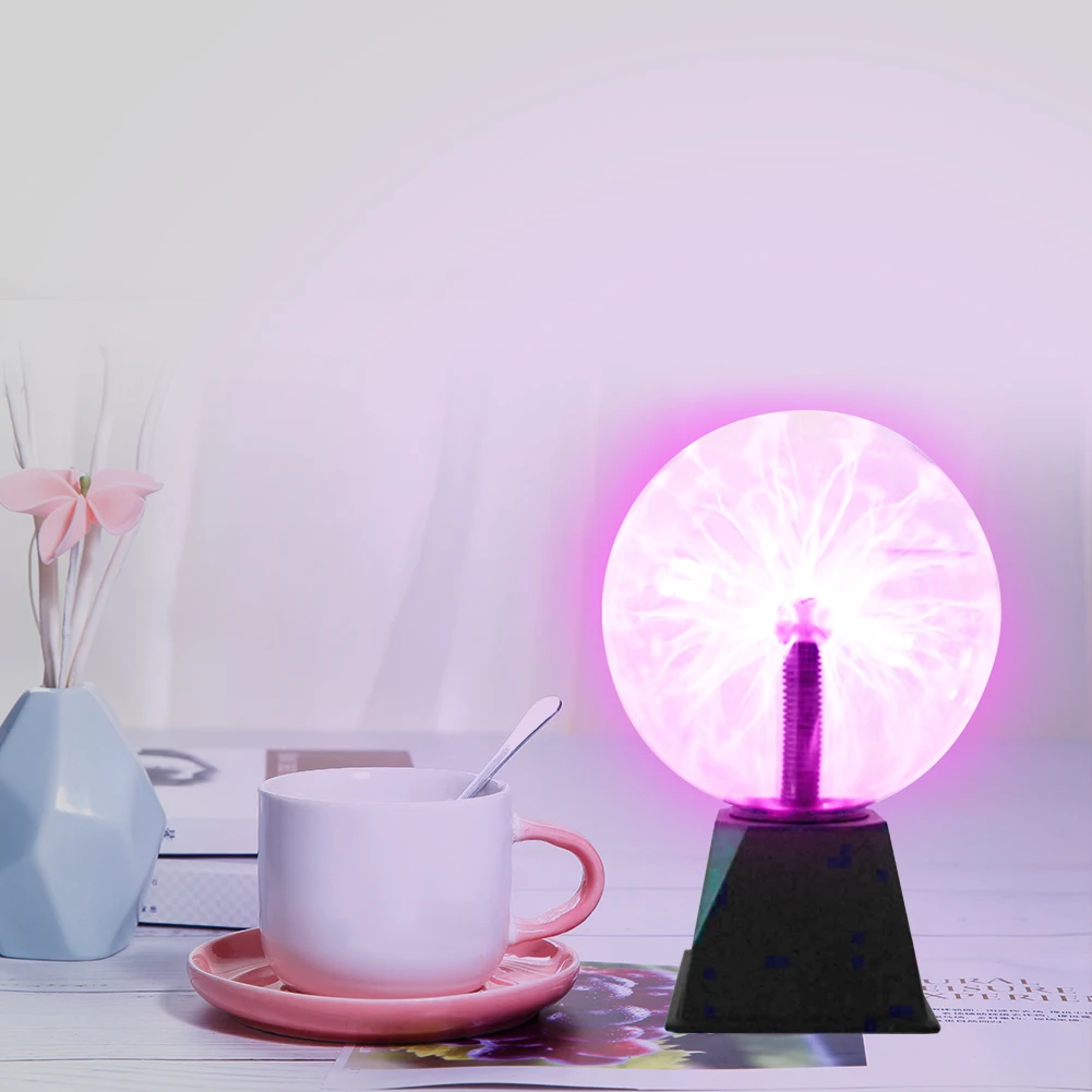 Festival Decoration Fantasy Mini 3 Inch Glass Plasma Light Crystal ...