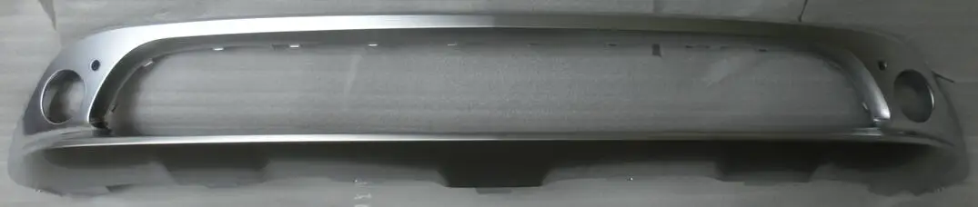 Car Body Parts Replacement Front Silver Bumper Skid Plate Molding Trim ...