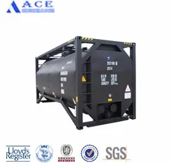 65000L Asphalt Bitutainer 40ft Bitumen Transportation Tank Container ...