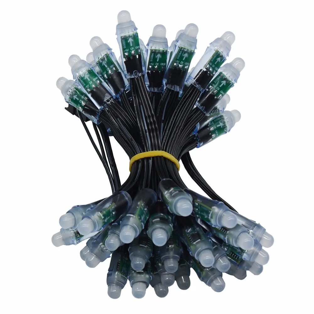 DC5V 0.3W 12mm RGB LED Pixel Light - IP67 Waterproof for Facade Project