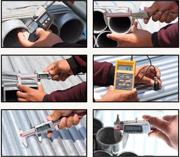 Square Hot Dip Galvanized Steel Hollow Steel Pipe Gi Shs / Rhs Tube ...