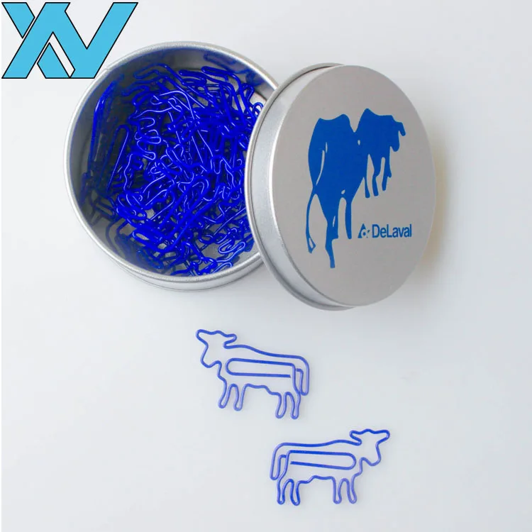 Hight Quality Animals Cow Shape Metal Paper Clips - Buy Cow Shape Paper ...