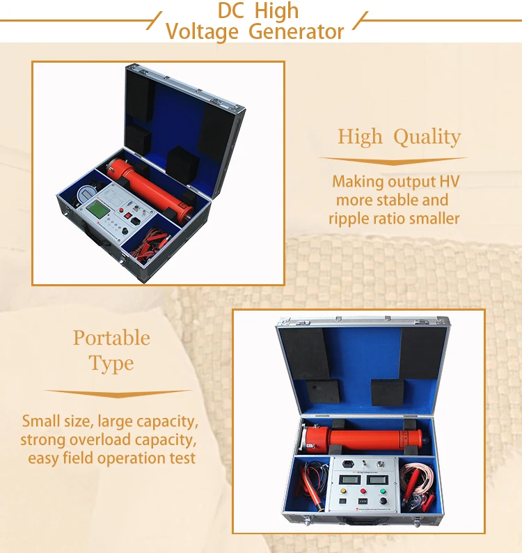 60kv/5ma DC Hipot Test Set - Accurate Arrester Tester