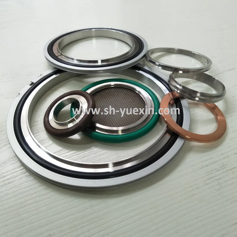 ISO63 ISO100 Center Ring Outer Ring with O'ring ISO Flange