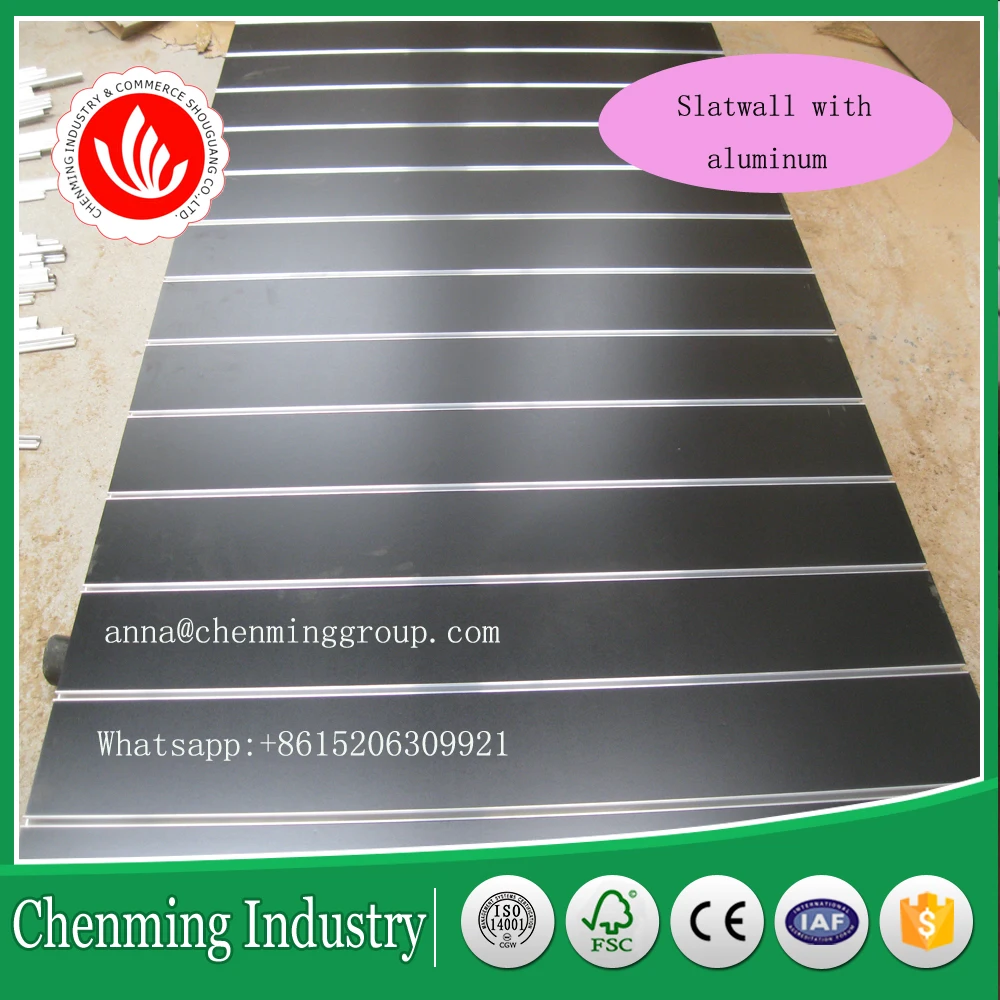 Fancy Color Mdf Display Stand / Slatwall / Slotboard / Display Shelf ...