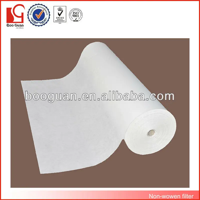 White Washable 50 Micron Synthetic Air Filter Media Roll - Buy ...