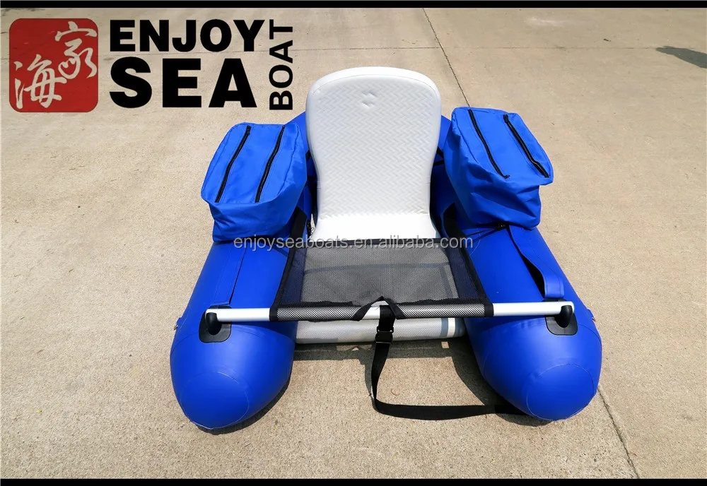 Fishing Float Tube Fly Boat Pontoon Inflatable Belly River Camping Fish ...