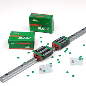 Taiwan Hiwin Hg15 Hgw15cc W15c 15mm Guideway Hgr15 Linear Guide Rail ...