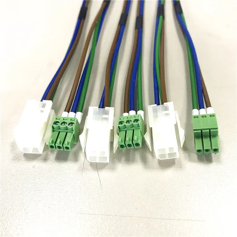Customized Molex Jst 3.5mm Terminal Block 3 Pin Wire Harness for Electric