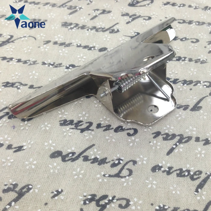 Promotional 145mm Stainless Steel Binder Clips Silver Color Bulldog ...