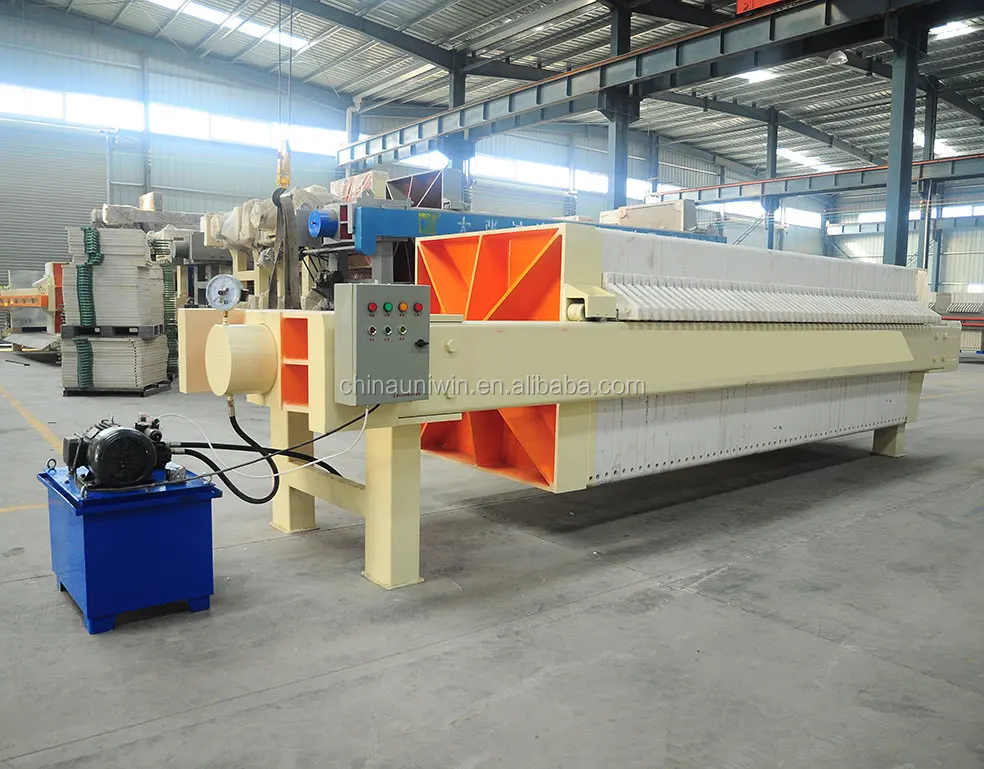 Filter Press Machine for Wastewater Treatment & Dewatering