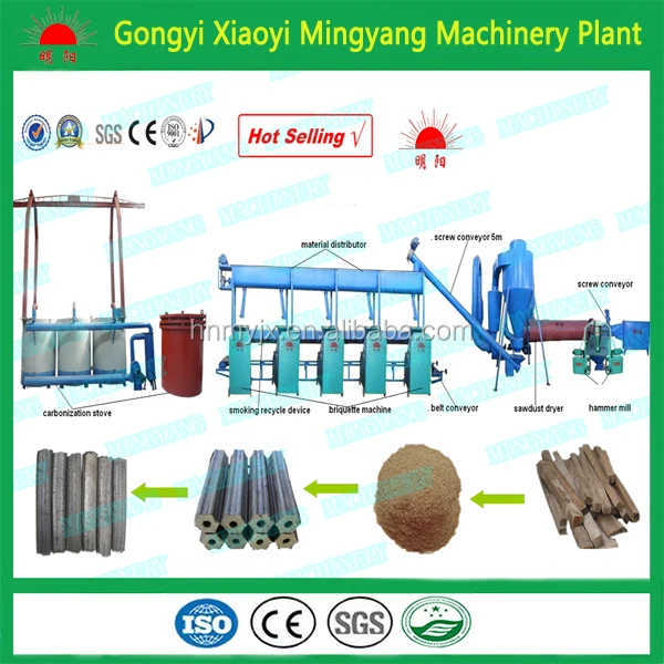 Wood Sawdust Briquette Charcoal Machine - Efficient & Durable