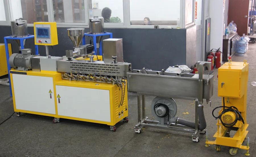 Mini Automatic Twin Screw Extruder for PE & ABS Granules