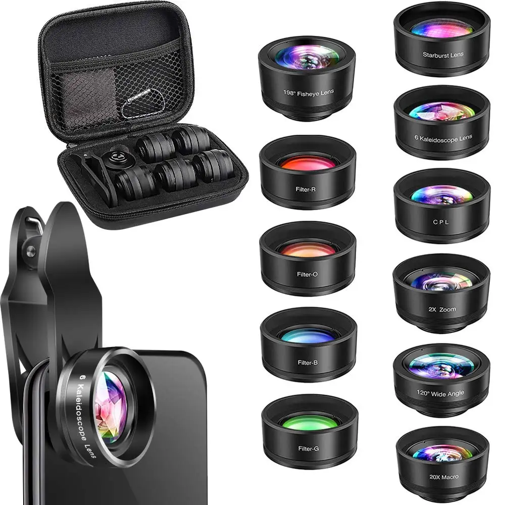 2019 Amazon Hot Selling Smart Phone Gadgets 3 In 1 Phone Camera Lens ...