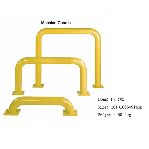 U-shaped Safety Road Protection - Powder Coated Bollards