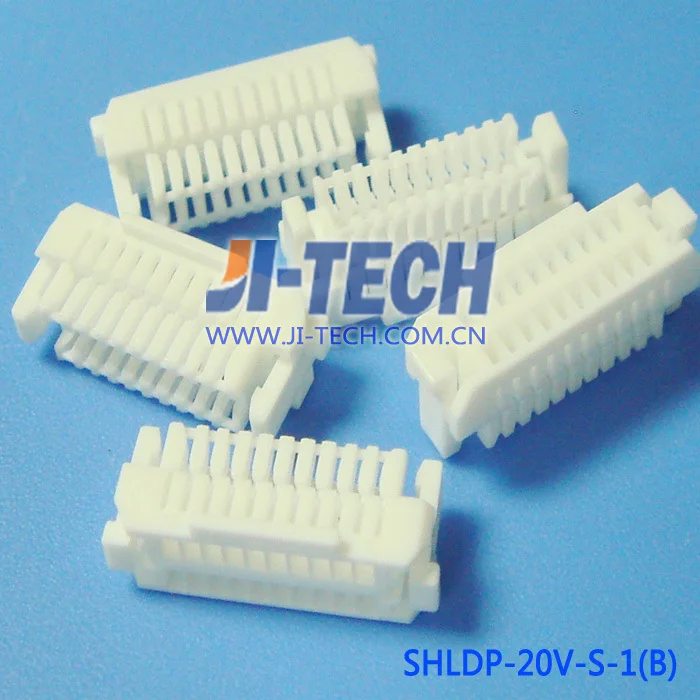 Jst 1.0mm Pitch 20 Pin Shld Series Shldp-20v-s-1(b) Housing Wire To Board Connector - Buy 20 Pin ...