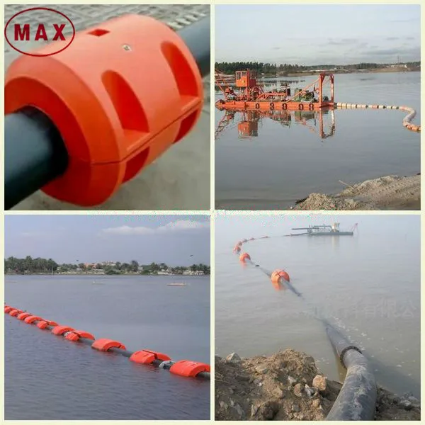 HDPE Offshore Rubber Hose Pipe Floater for Dredging Pipeline