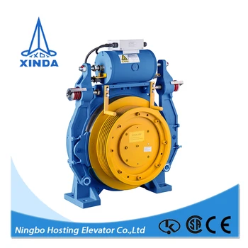 Passenger Lift Drive System/ Pm Gearless Elevator Motor Drum Type - Buy ...