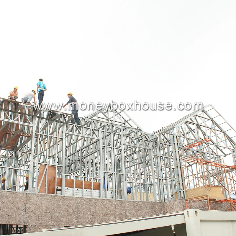 China Manufacturer Lgsf Light Gauge Steel Framing Modern Modular House ...
