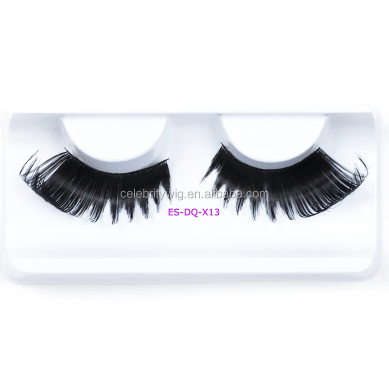 Drag Queen Faux Eyelashes - Cosplay Silk Lashes Makeup