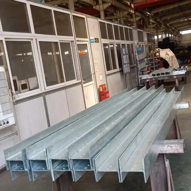 Galvanize Steel H Beamsteel Gi Fabricating Galvanized Posts For ...