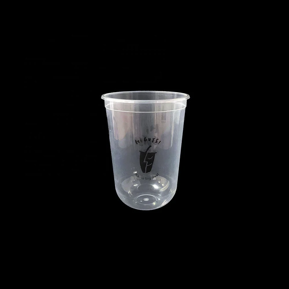 500ml 맞춤형 로고 일회용 Pp 재사용 둥근 바닥 플라스틱 주스 커피 컵 도매 Buy 플라스틱 컵 Pp 재사용 플라스틱 컵둥근 바닥 플라스틱 컵 Product On