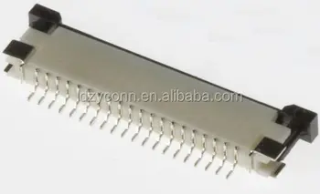 42 Pin 0.5mm Pitch Top-contact Fpc Smt Connector - Buy Smt 42 Pin ...