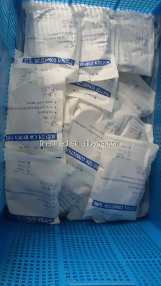 5 In 1 Medical Sterile Graduated Suction Connecting Tubing Tube Plug ...